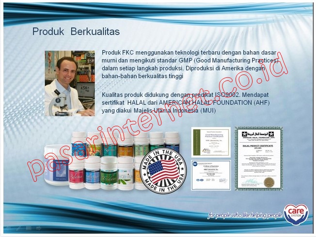 Produk-produk FKC indonesia- nutrisi penting setiap hari